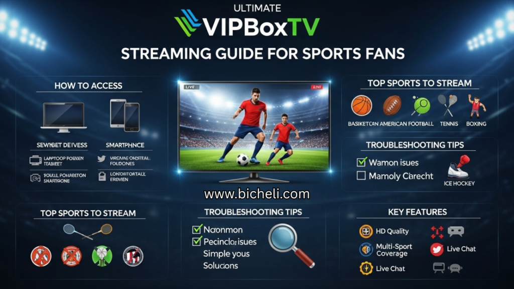 Ultimate VIPBoxTV Streaming Guide for Sports Fans - Bicheli